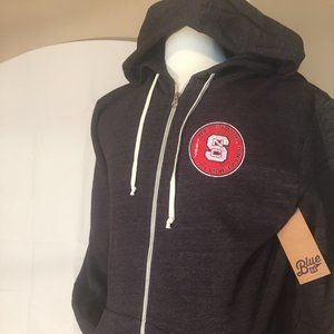 Blue 84 | Shirts | Nc State Full Zip Triblend Hoodie Mens | Poshmark